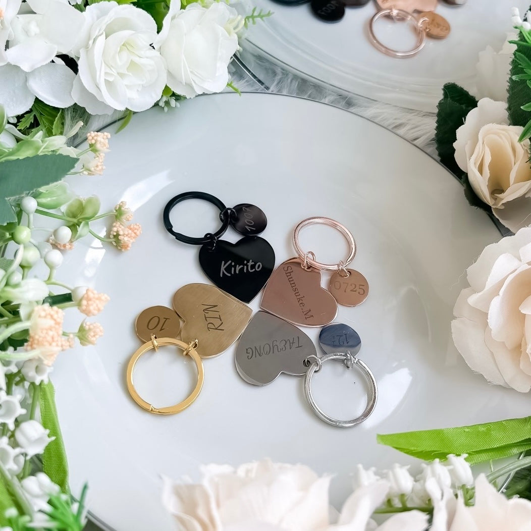 オーダーメイド推しキーホルダー（ハート） – Oshicoco